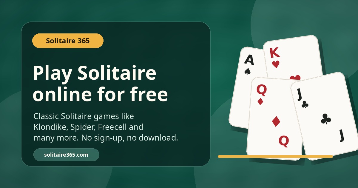 Tripeaks Solitaire | Play Online for Free at Solitaire 365